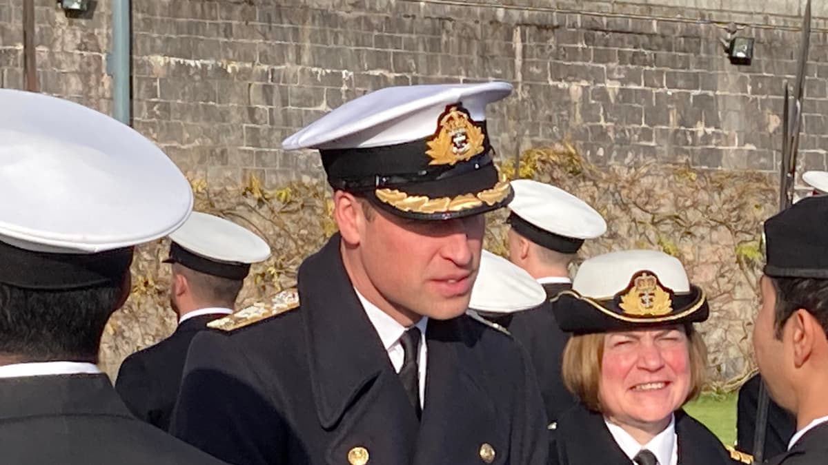 Prince William at BRNC | southhams-today.co.uk
