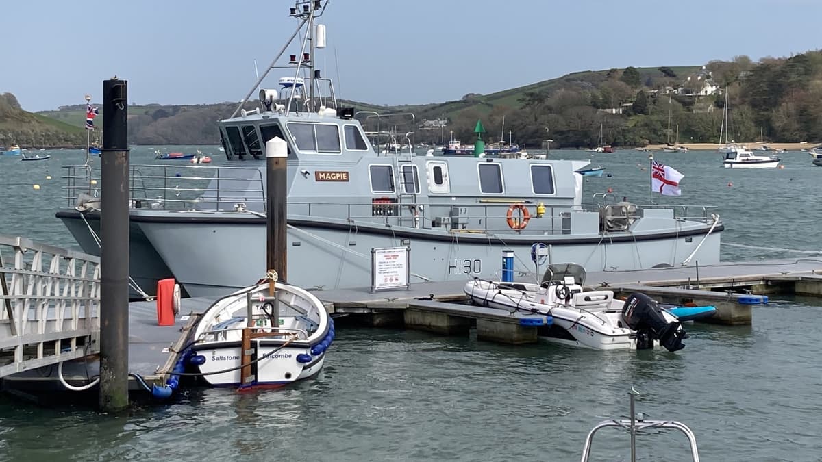 Return visit for HMS Magpie | southhams-today.co.uk