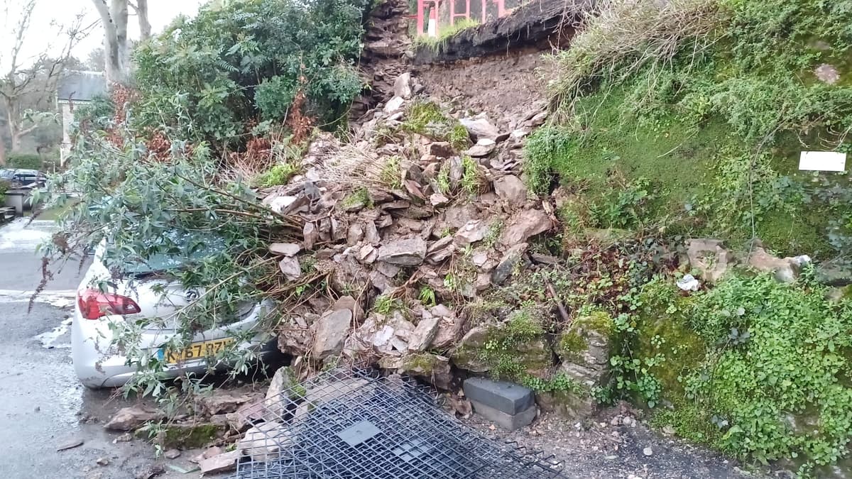 Dartmouth resident complains to DCC after wall collapse | southhams ...
