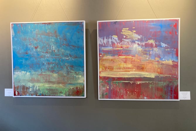 Artist Serena Searight at Sandridge Barton | southhams-today.co.uk