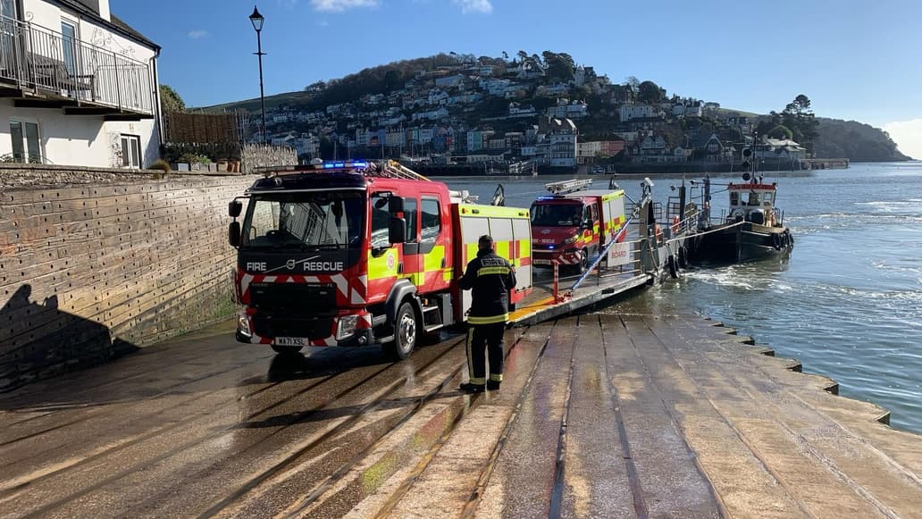 Crews from three stations fight Dartmouth fire | southhams-today.co.uk
