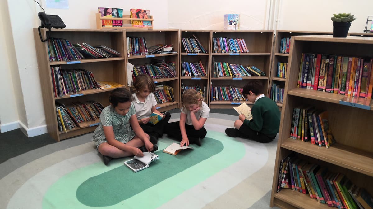 Community support brings new chapter for school reading space ...