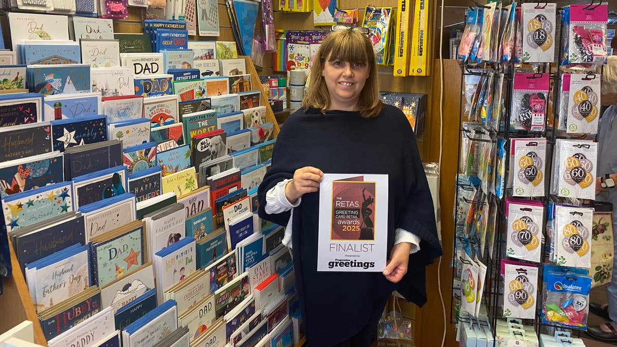 Kingsbridge card shop up for national award | southhams-today.co.uk