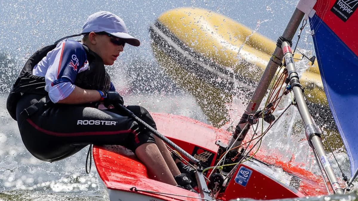 Charlie MacKenzie sails to world success! | southhams-today.co.uk