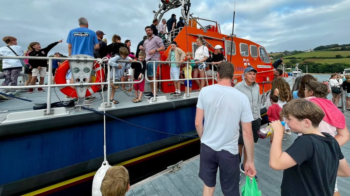 Looking back at Salcombe Town Regatta Week through the eyes of the RNLI ...