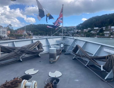 A visit to HMS Mersey at Dartmouth Regatta | southhams-today.co.uk