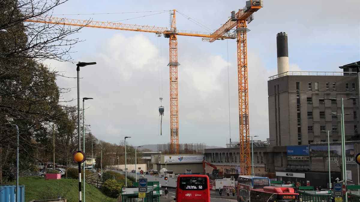 Derriford's new Emergency Care Building takes shape | southhams-today.co.uk