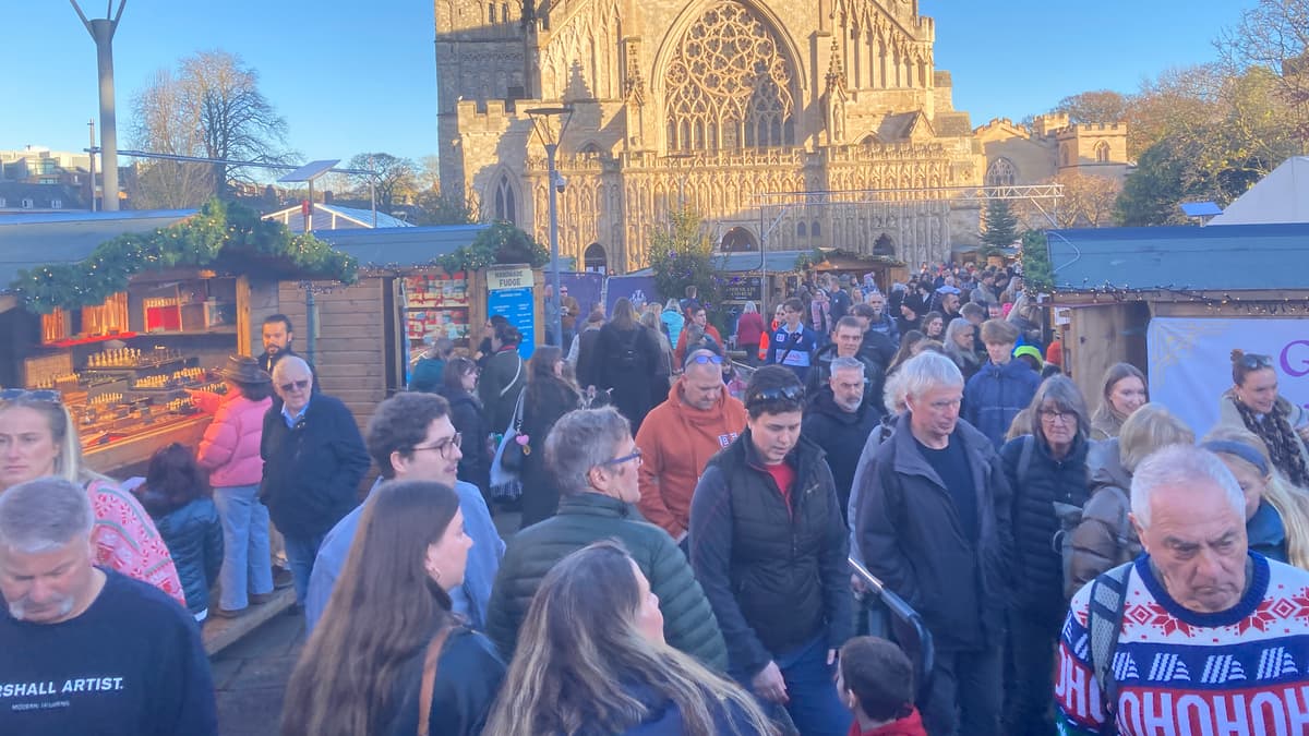 Explore Exeter's Festive Market | southhams-today.co.uk