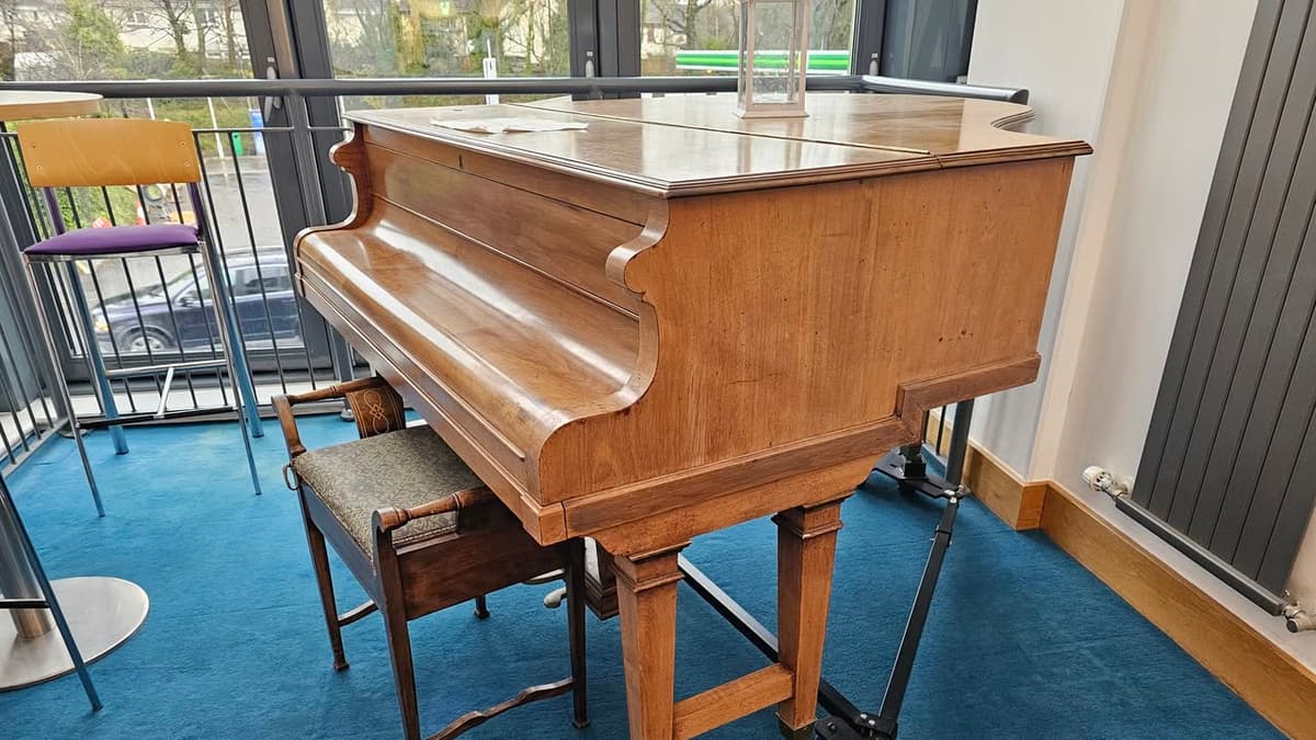 Ivybridge's Watermark offers free baby grand piano | southhams-today.co.uk
