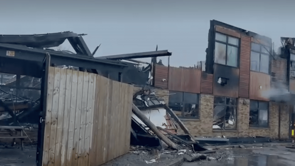 WATCH: New video shows school devastated by fire | southhams-today.co.uk