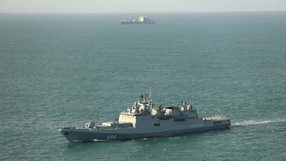 Royal Navy tracks Russian ship movement in Channel | southhams-today.co.uk